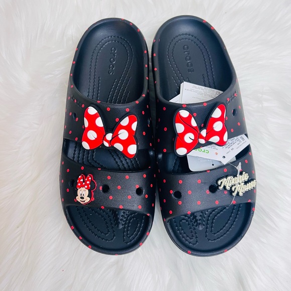 Disney | Accessories | Disney Minnie Mouse Crocs | Poshmark